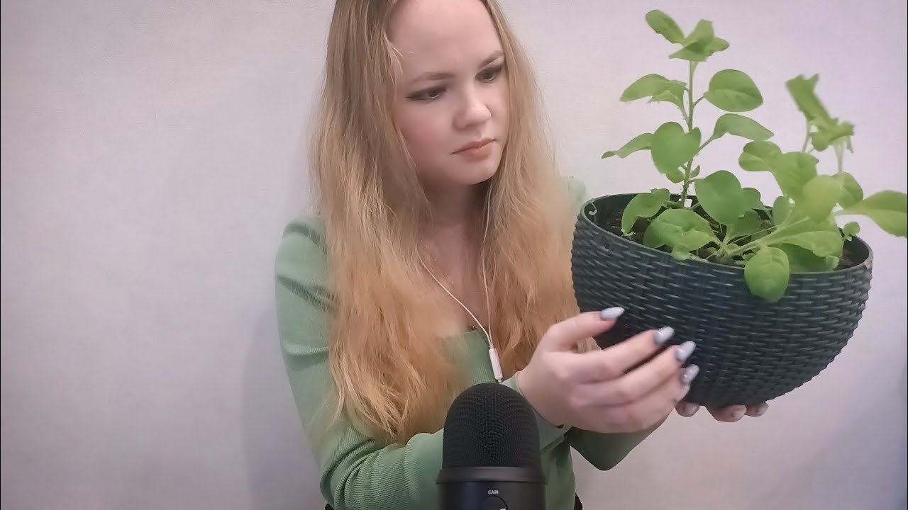 АСМР Зелёные триггеры, Таппинг 🌿 ASMR Green Triggers, Tapping - YouTube