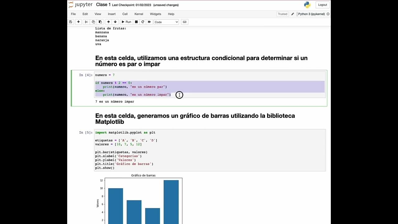 Domina 5 ejemplos de Python en Jupyter Notebooks en menos de 10 minutos ...