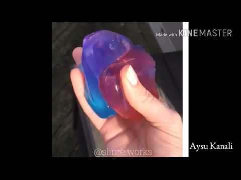 Aysu kanalindan bir slime videosu #1