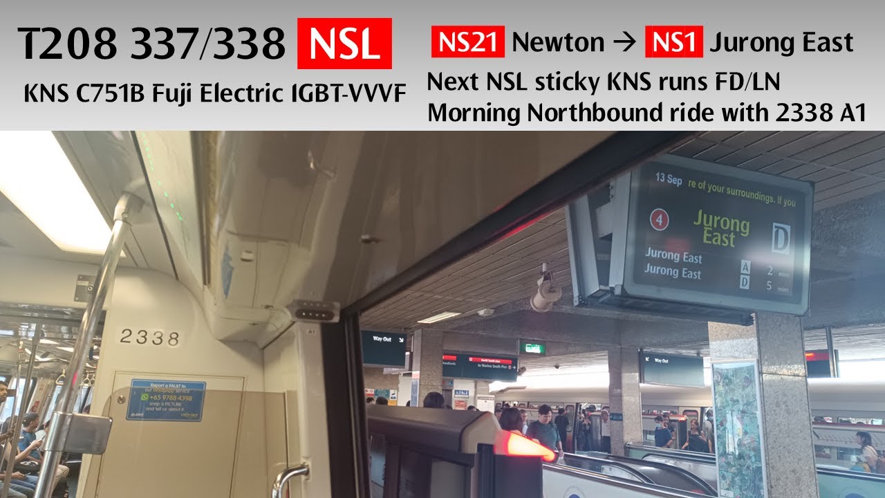 [C751B 337/338 NSL] [Morning NB ride | Next NSL Sticky KNS on FD/LN ...