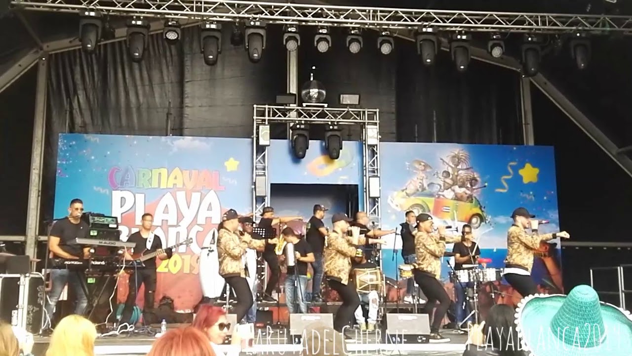 Orquesta El Combo Dominicano, El meneito, Playa Blanca, Lanzarote, 31 ...