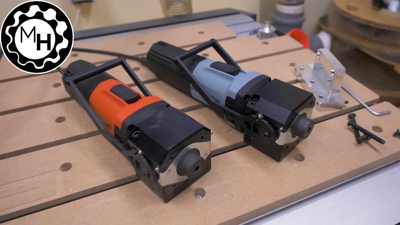 NEW Quick Release CNC spindle - YouTube