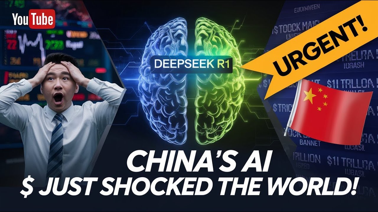 China’s DeepSeek AI Shocks the World: $1 Trillion Crash! - YouTube