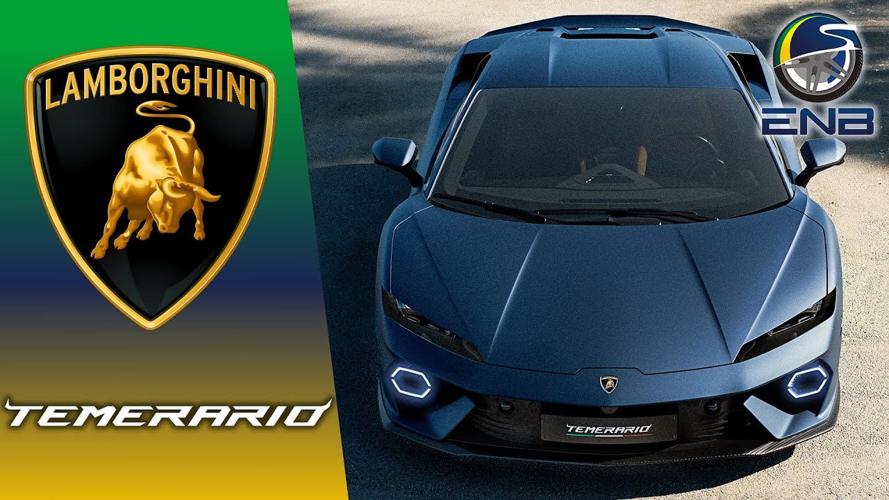 Briefing #346 - LAMBORGHINI TEMERARIO, o irresponsável que é muito ...