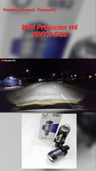 Mini Projector H4 Vinyx GS2 - YouTube