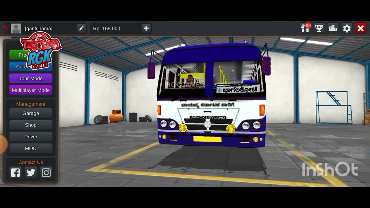 NWKRTC LIVERY \ NWKRTC OLD BLUE BUS | KSRTC OLD BUS COLOUR ASHOK ...