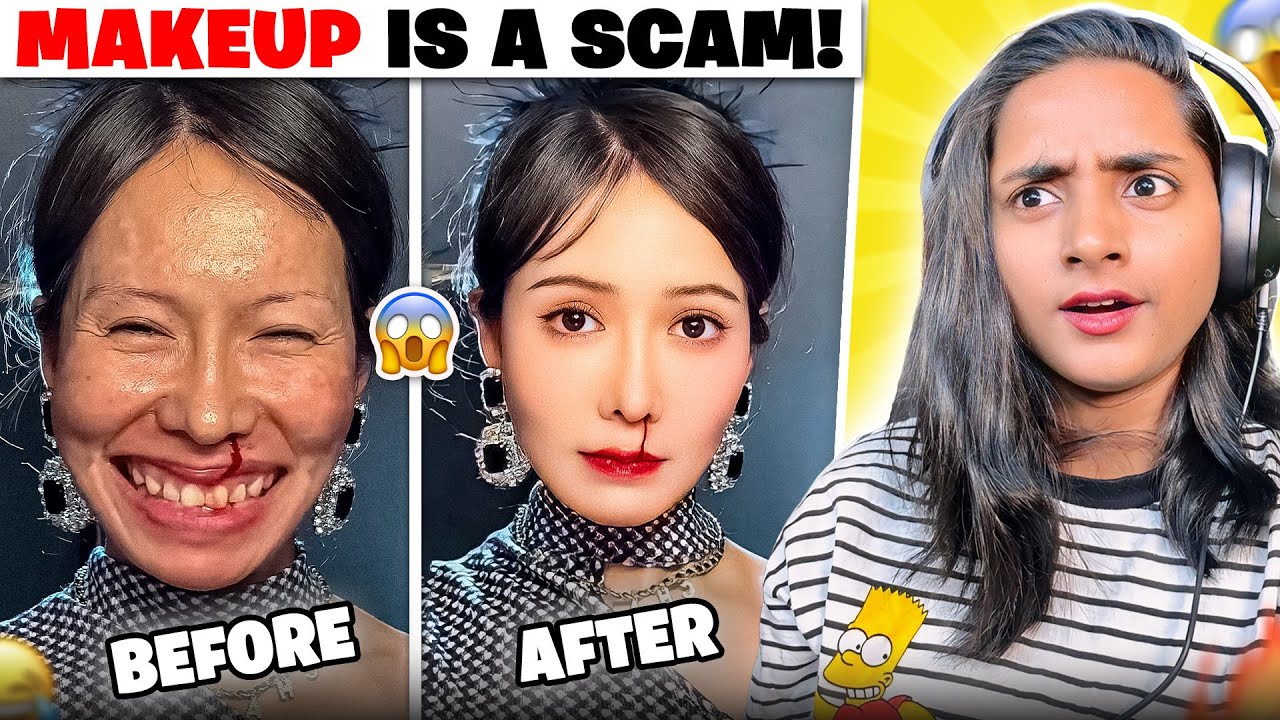 MAKEUP hatega Sabka katega 😂 | Funny makeup fails - YouTube