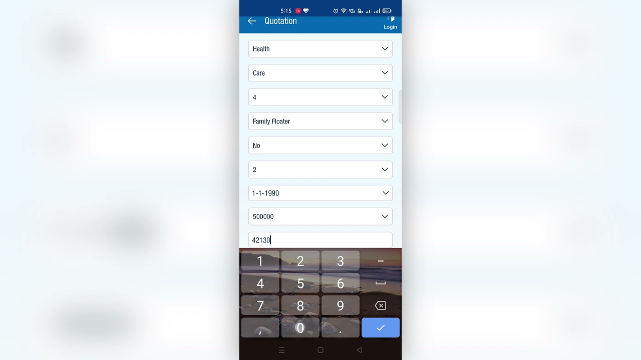 How to get quotation in Faveo Plus Application for Care Health ...