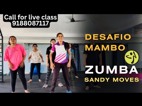 Desafio Mambo Zumba | Full Energy Dance Workout | Sandy Moves - YouTube