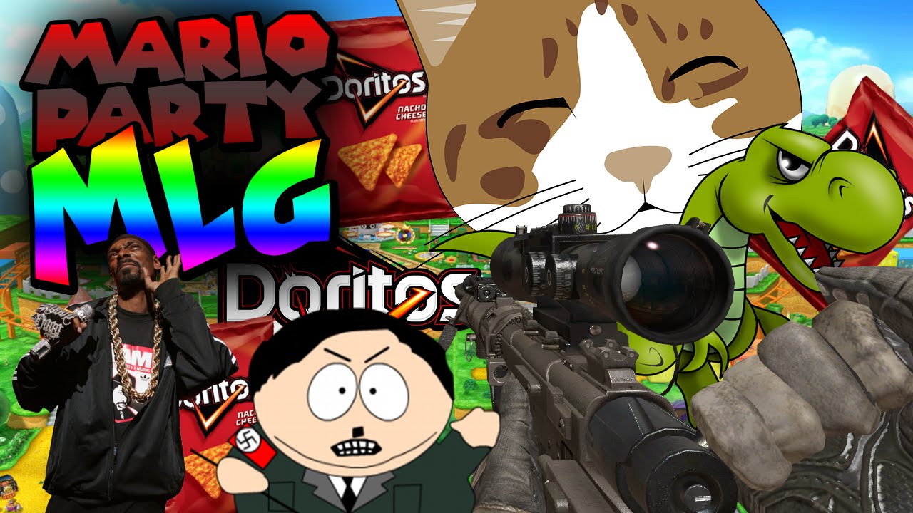 MARIO PARTY MLG Y HITLER SE ENTERA DE QUE A ANGELYSARAS NO LE GUSTAN ...