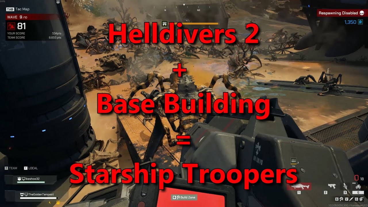 Starship Troopers Extermination First Impressions | Helldivers 2 Enemies + Base Building - YouTube