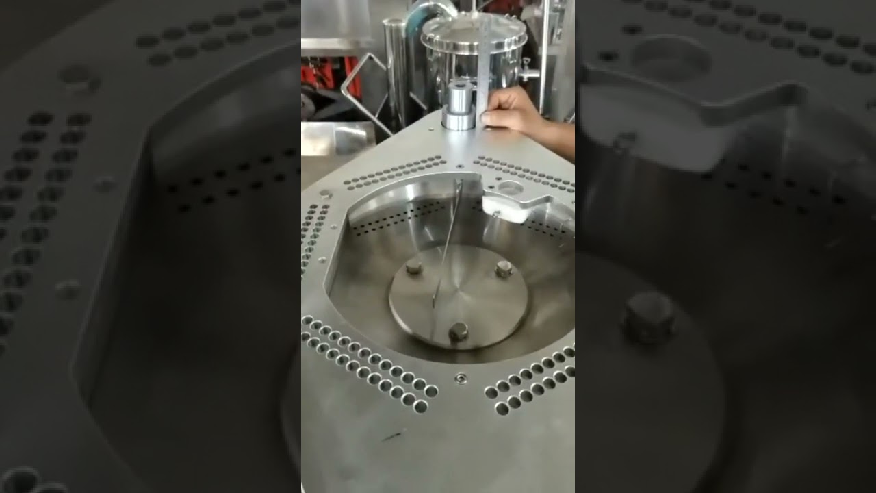 How to adjust the timing between the dosing disc and tamping ...