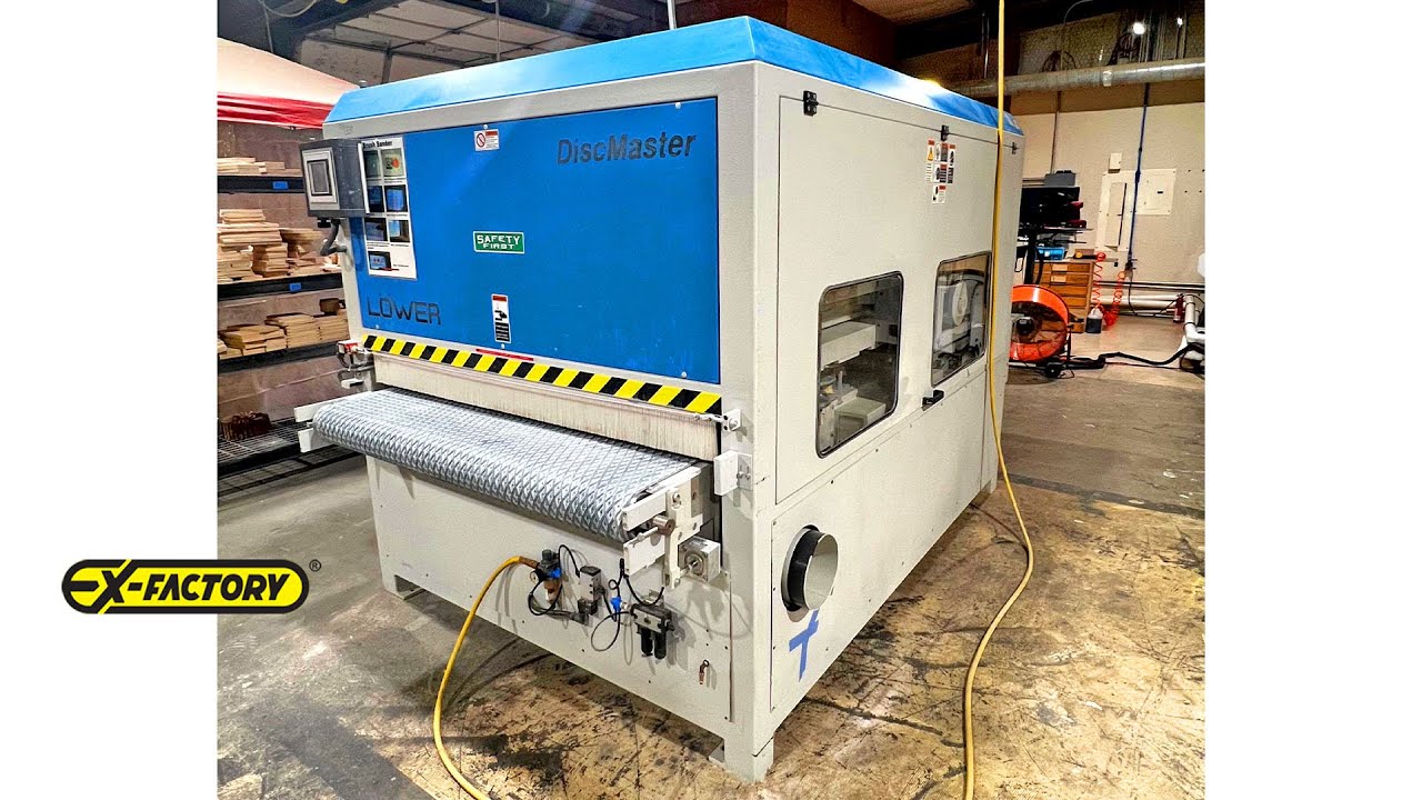 LOEWER DISC MASTER 3DBB Denibbing Sander - YouTube