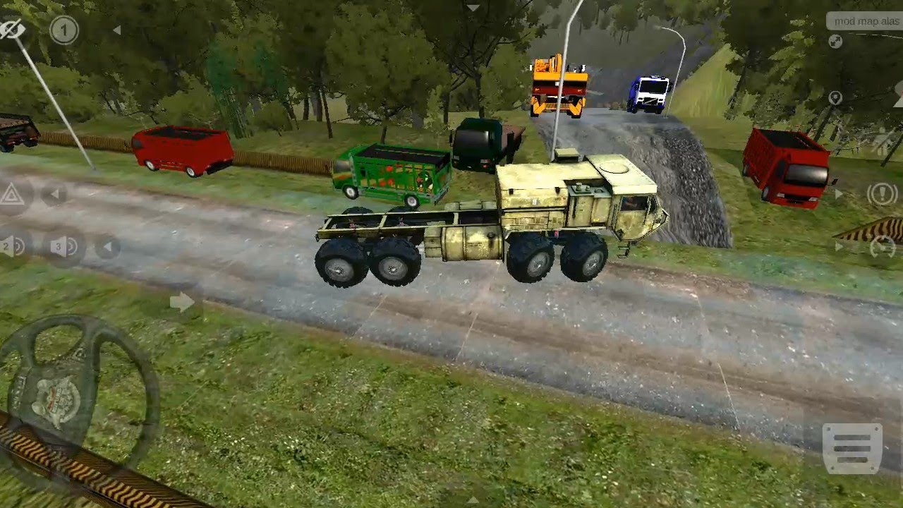 MOD MAP ALAS ROBAN UPDATE TERBARU#bussimulatorid - YouTube