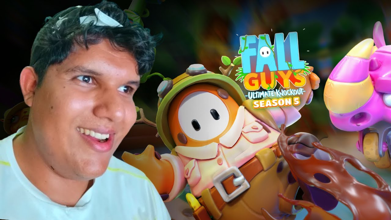 AGARRANDO COLAS | FALL GUYS - YouTube