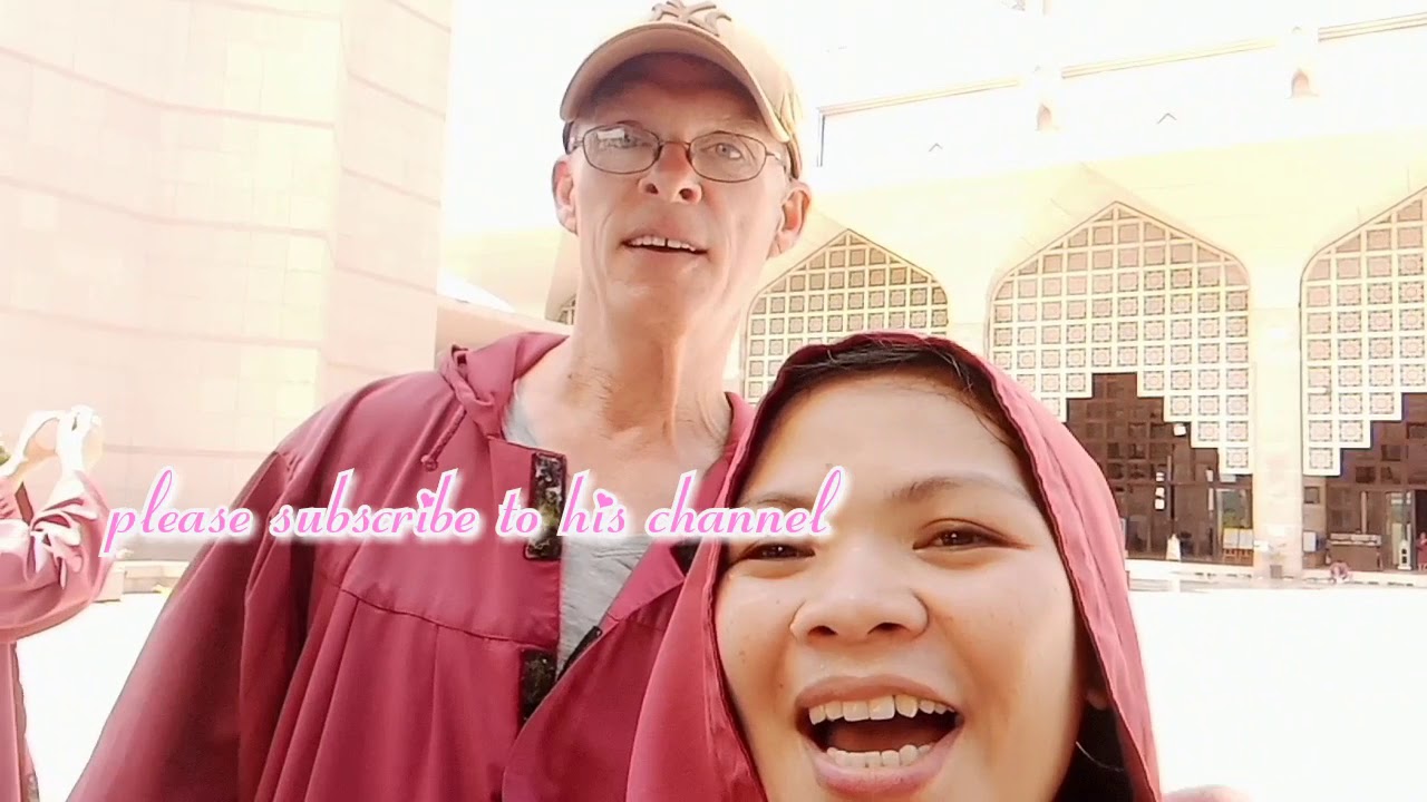 VLOG WITH GWEILO 60 AT PUTRAJAYA MOSQUE/FT.GWEILO 60/PUTRAJAYA TOUR ...
