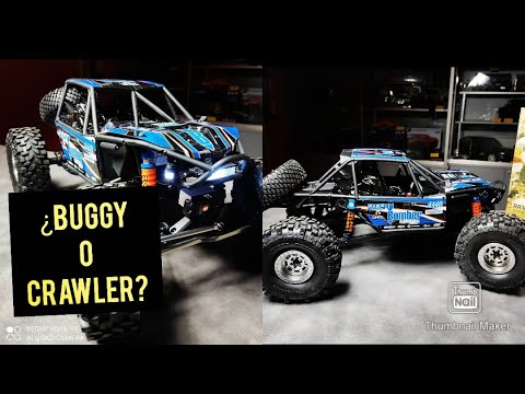 ¿Crawler o Buggy?¿Se pueden tener las 2 cosas? Axial Bomber + Hobbywing ...