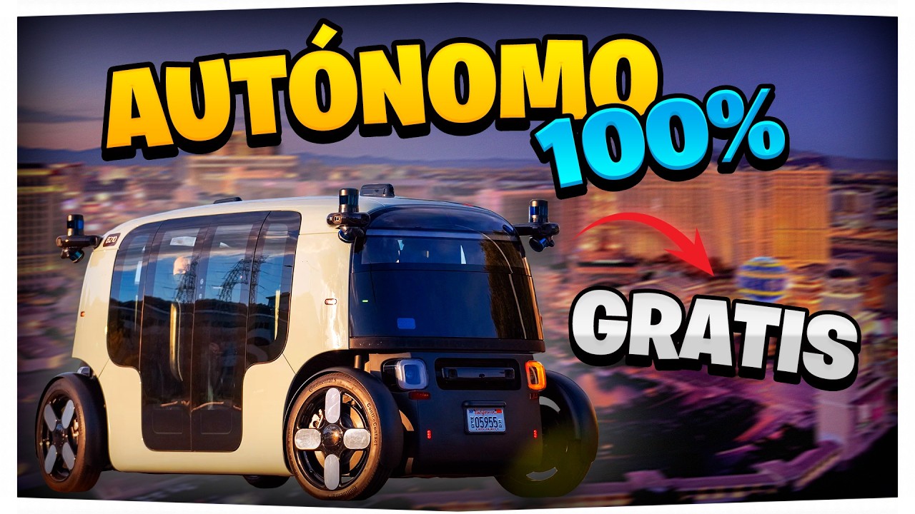 El auto 100% autónomo GRATIS de Amazon en Las Vegas… ¿Funciona de ...