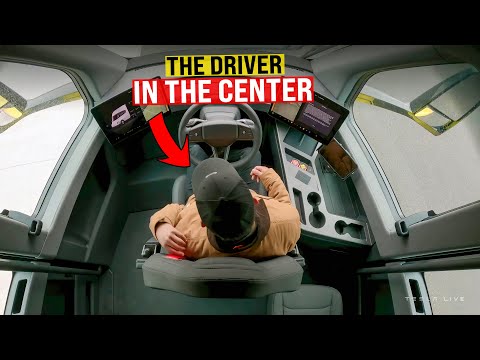 The big problems with putting the driver at the center - Tesla Semi truck review