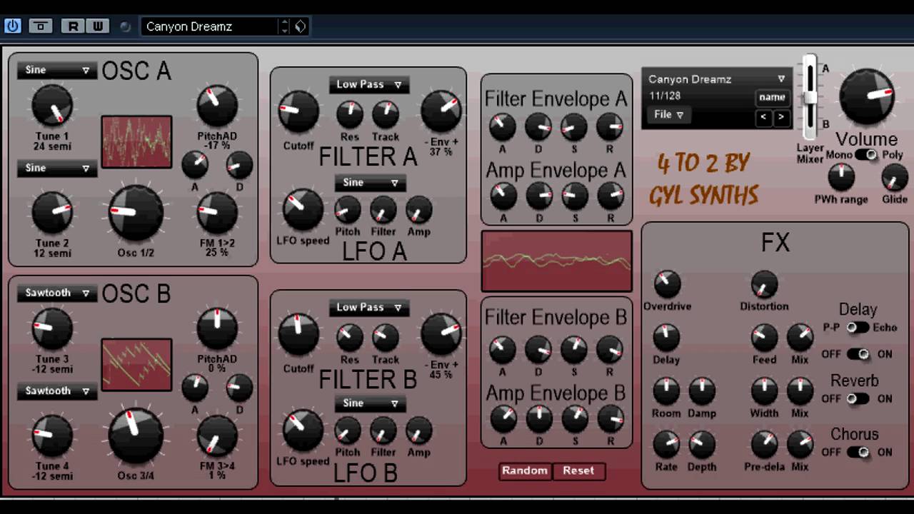 Free VST - 4TO2 Synth - vstplanet.com - YouTube