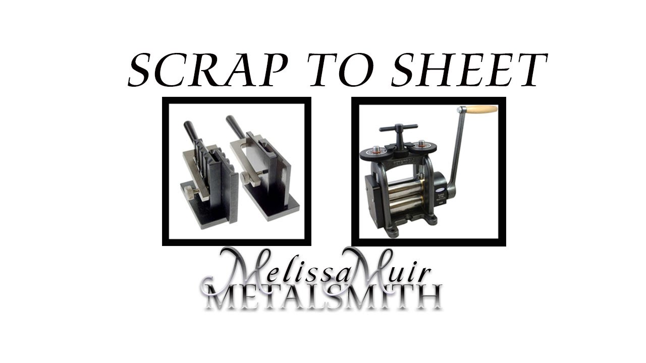 How To Melt and Roll Out an Ingot With Scrap Silver - YouTube