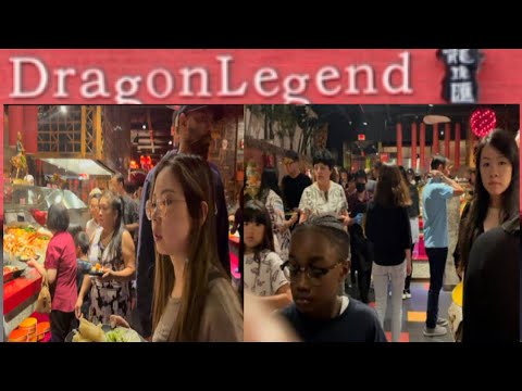 Nhà Hàng buffet Canada Đông Nghẹt Người /Restaurant Buffet Dragon ...
