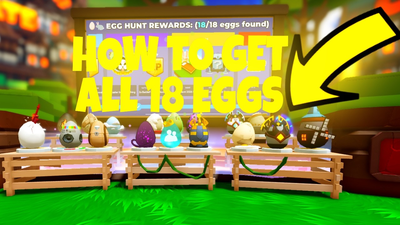 How To Get ALL 18 EASTER EGGS | Roblox Bedwars - YouTube