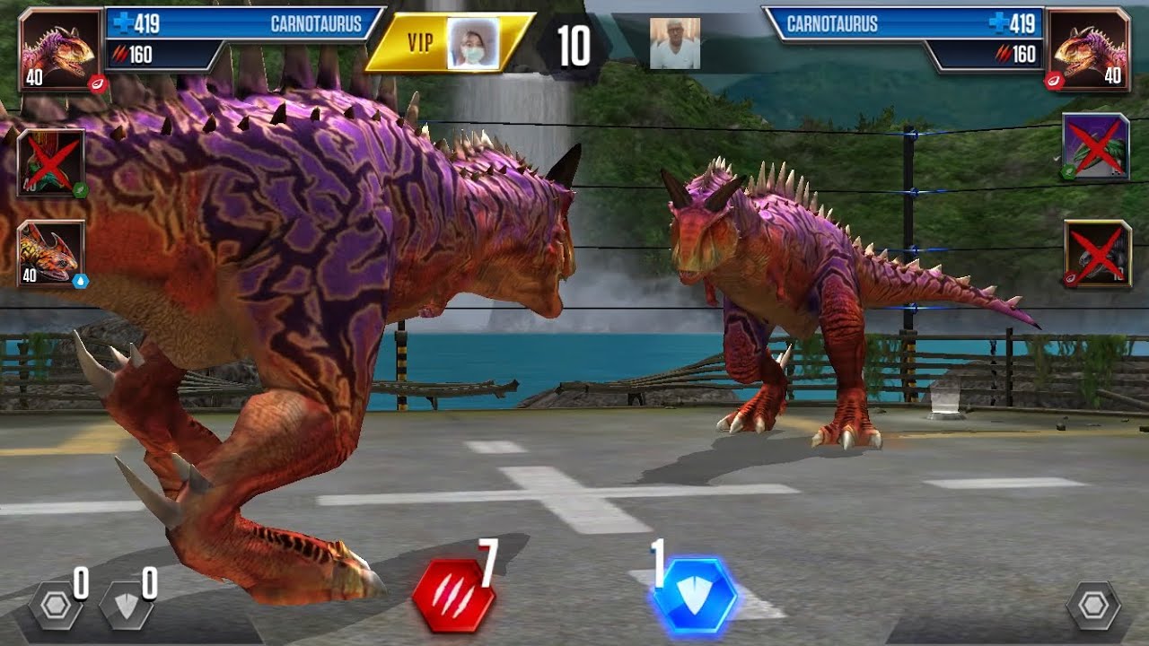 Carnotaurus Jurassic Park Game