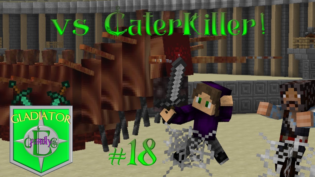 Gladiator Games | Ore Spawn Lucky Block and Ore Spawn Mod | CaterKiller ...