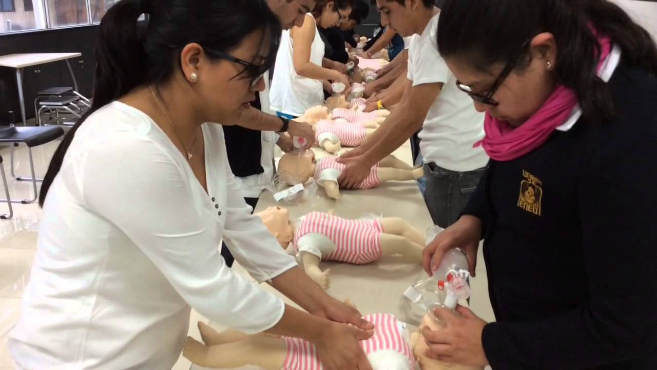 RCP Al Bebé Y Neonato - YouTube