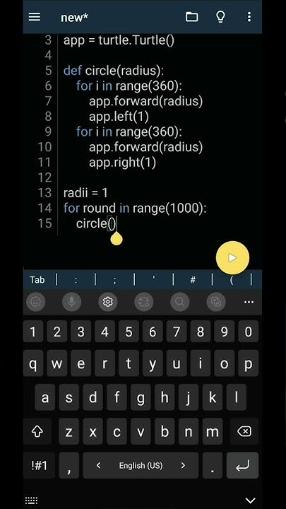 Magnetic field in python turtle graphics #shorts #python #programming # ...