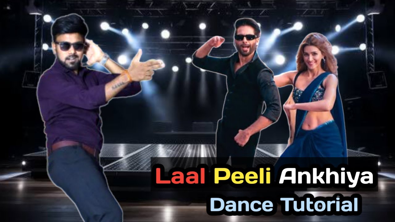 laalpeeli Ankhiyaan Dance Tutorial Hook Steps #trend #dance - YouTube