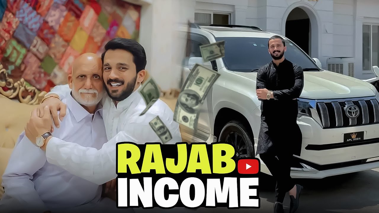 Rajab YouTube Income | Rajab Family YouTube earning | Malik Ameer Hamza - YouTube
