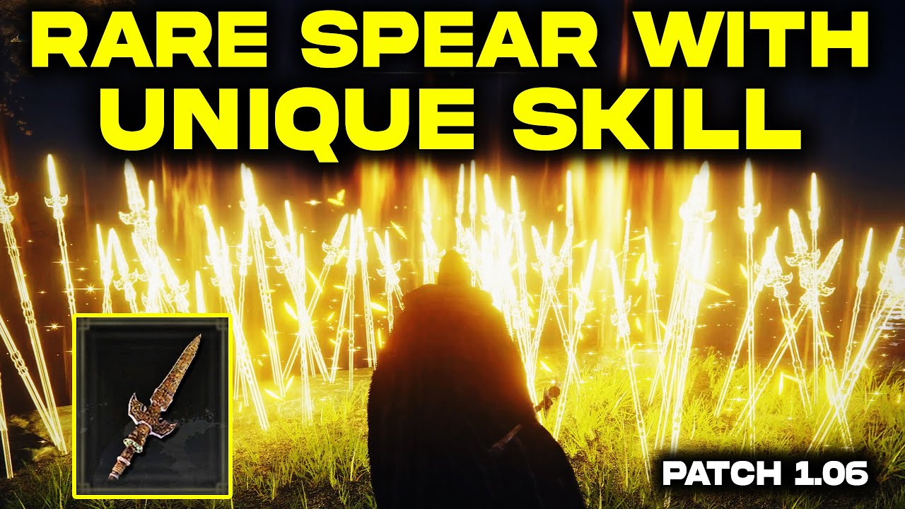 This SPEAR Has a Very Unique Skill in Elden Ring | How to Get Ultra ...