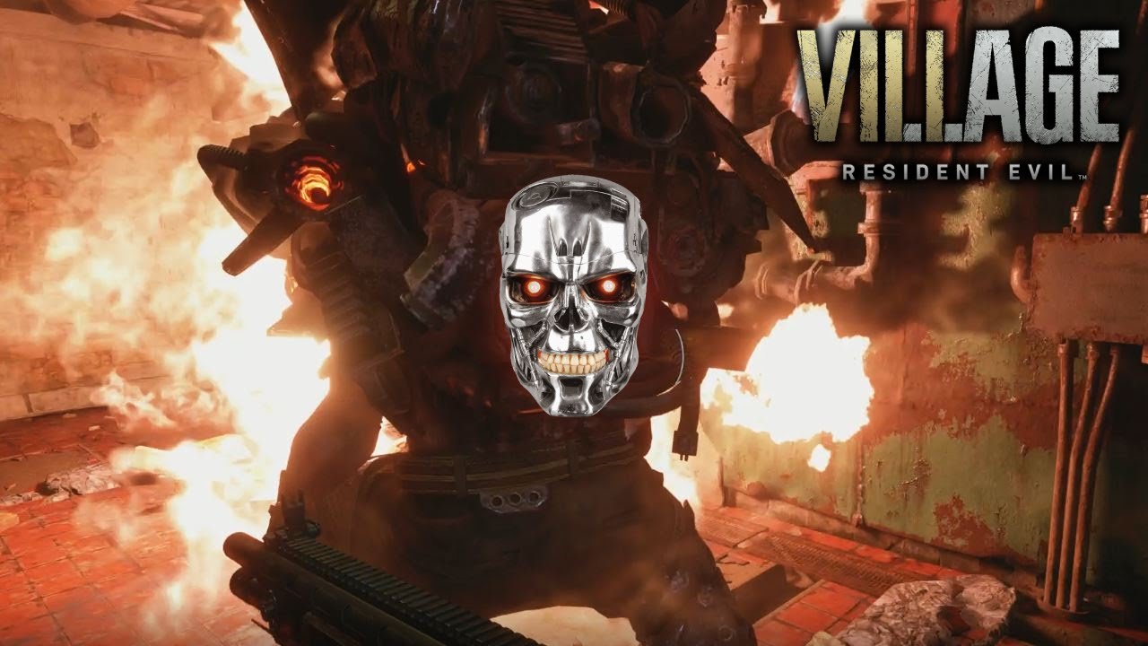 Terminator Zombies | Resident Evil 8 Village Part 8 - YouTube