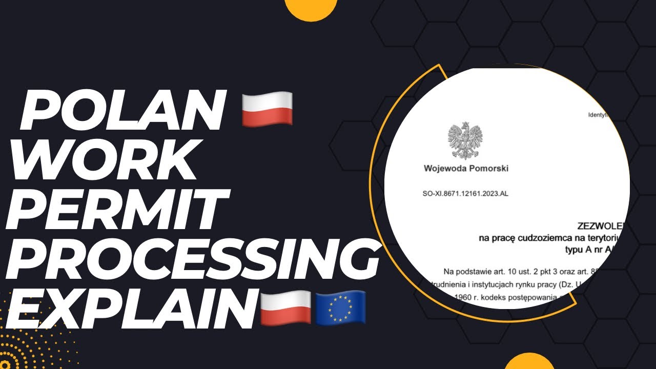 work permit processing explain🇪🇺🇵🇱 - YouTube