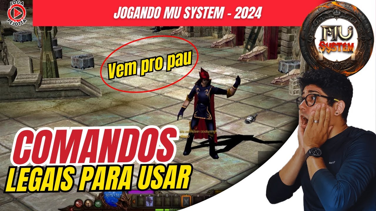 5 Comandos de Gestos e Animações Divertidos no Mu System 2024 | # ...