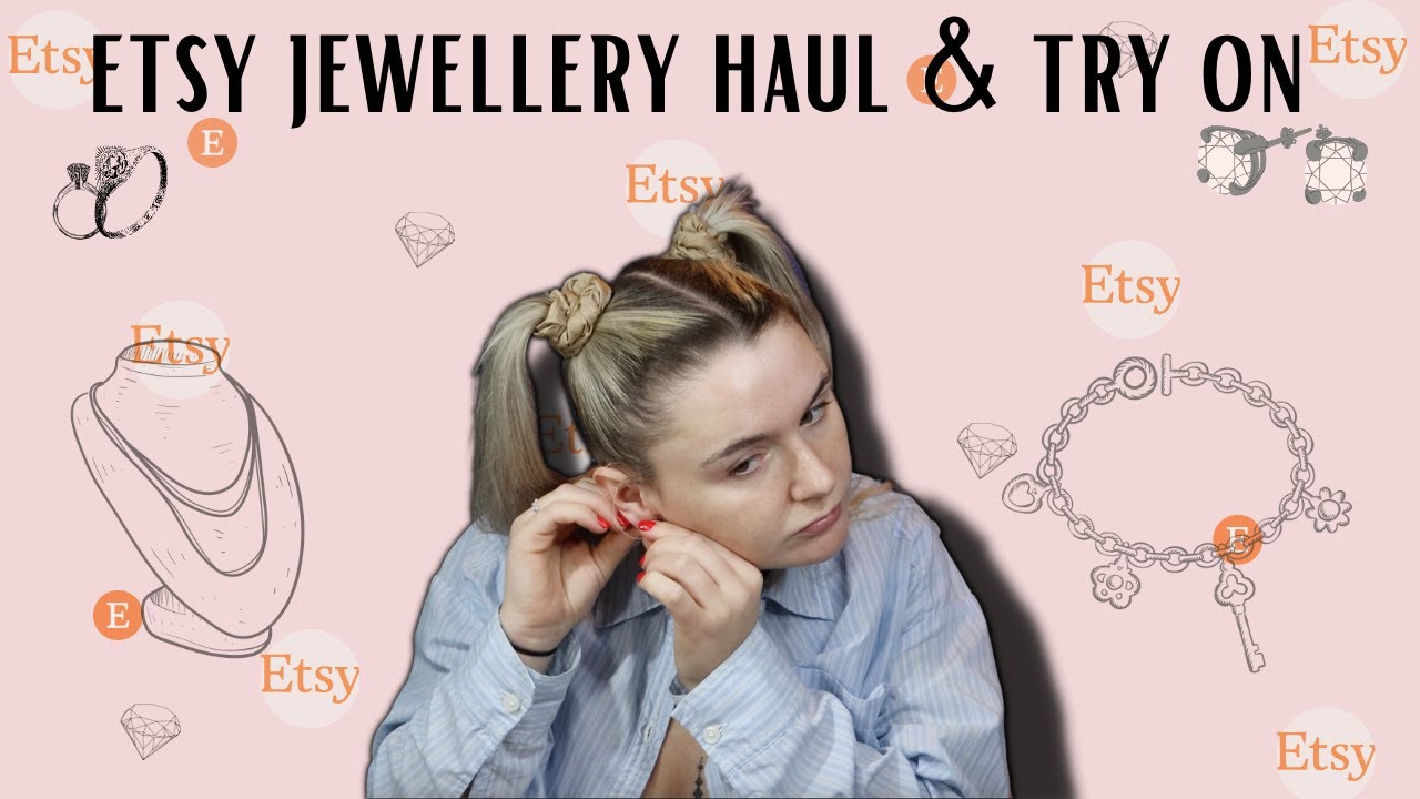 Etsy Jewellery Haul & Try On - YouTube