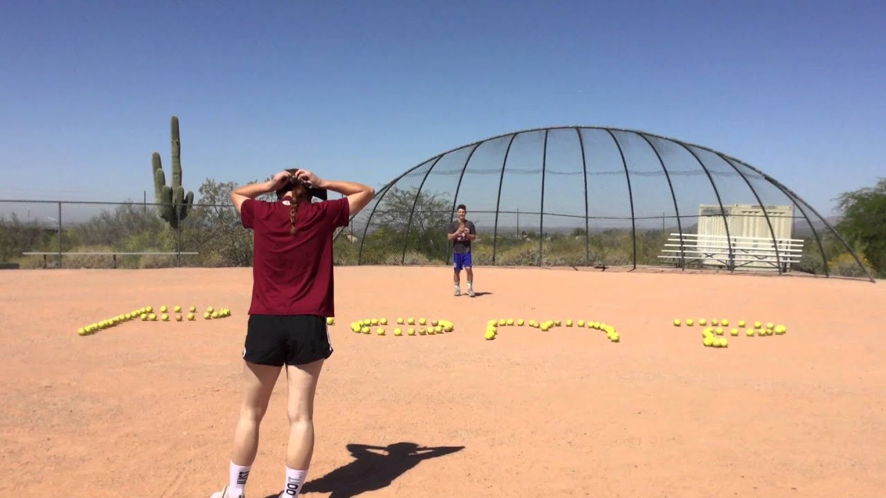Josh and Sierra's Softball Promposal! - YouTube