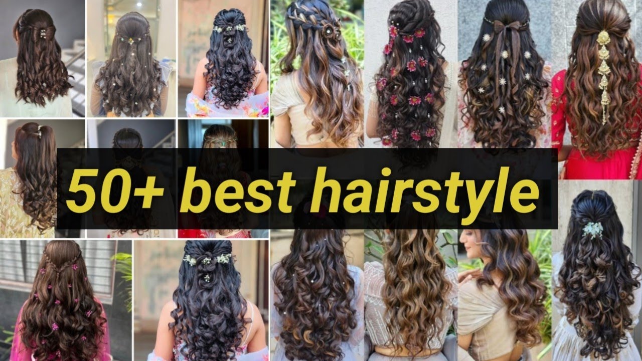 Quick and easy college/party hairstyle | Front hairstyle | Easy party ...