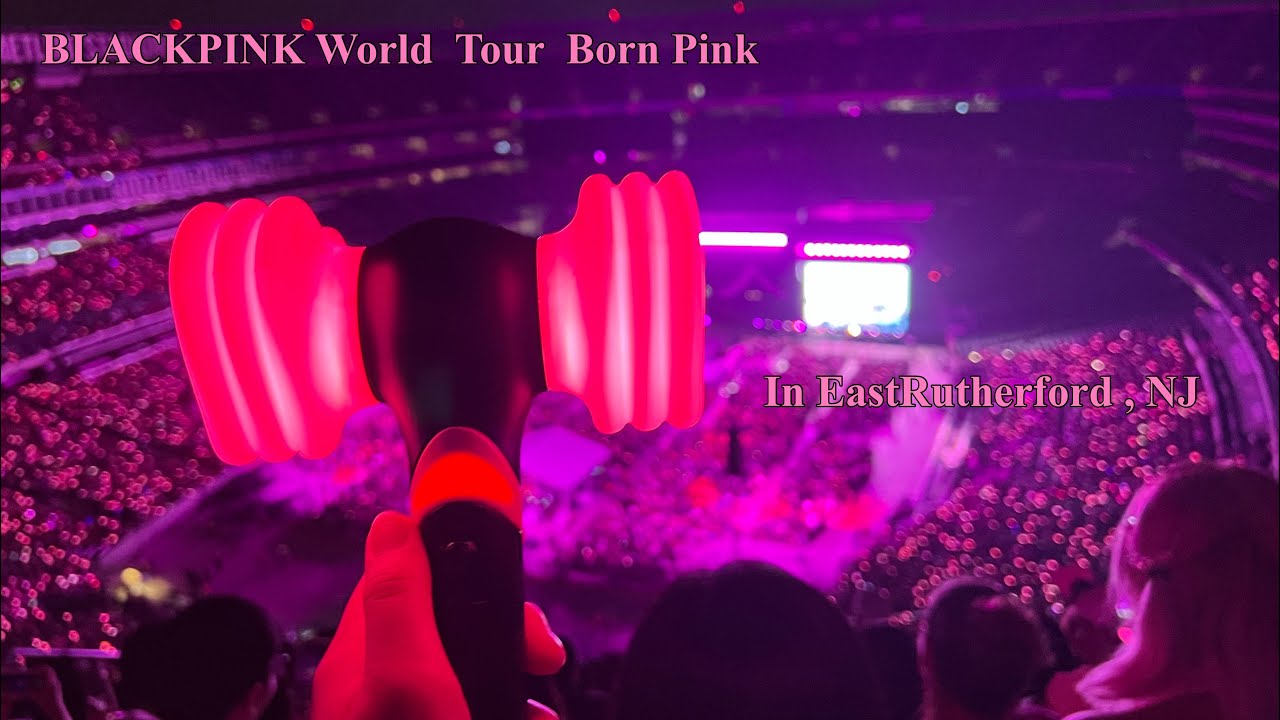 Blackpink world tour Born Pink concert 🧸| East Rutherford MetLife ...