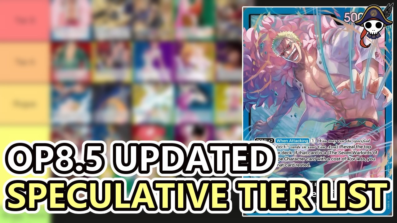 Western OP8.5 Speculative Tier List - YouTube