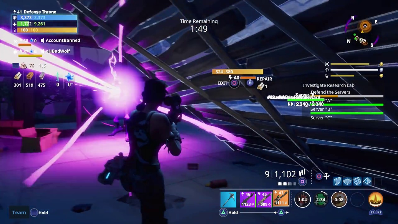 Fortnite - Research Lab Mission - YouTube