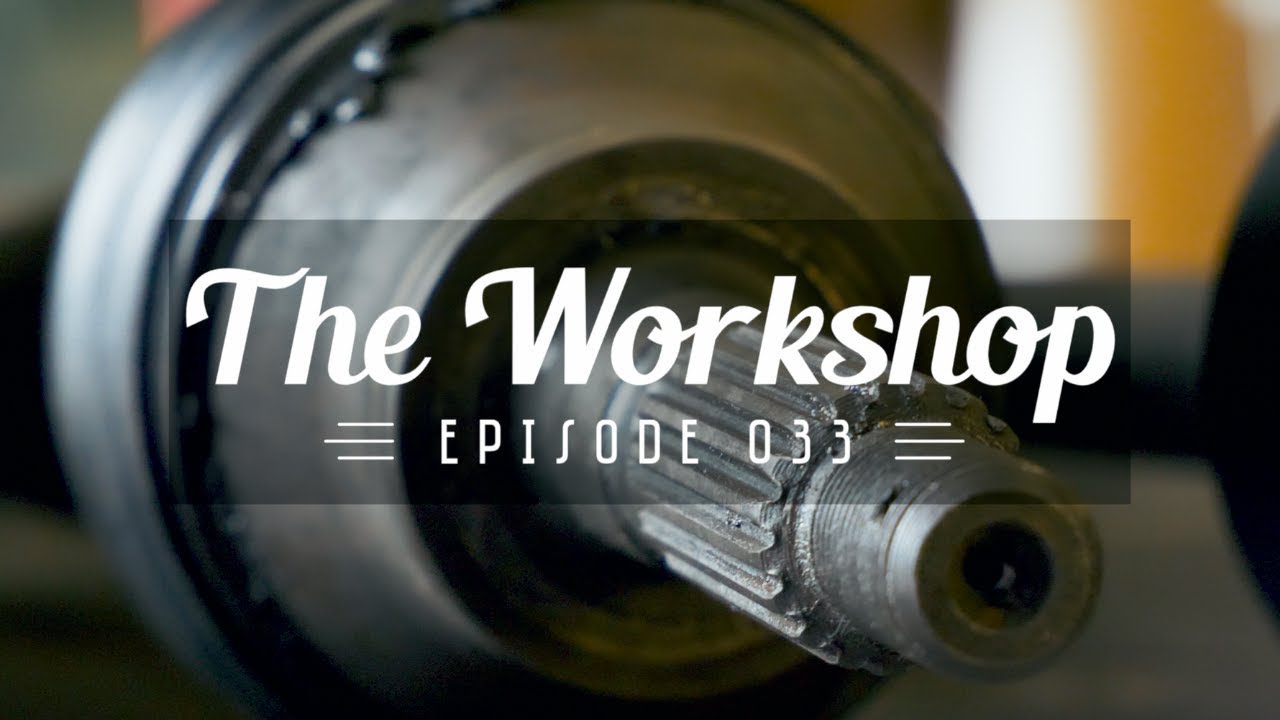 How to build a drive shaft - 1963 Mini Cooper 997 / ep033 - YouTube