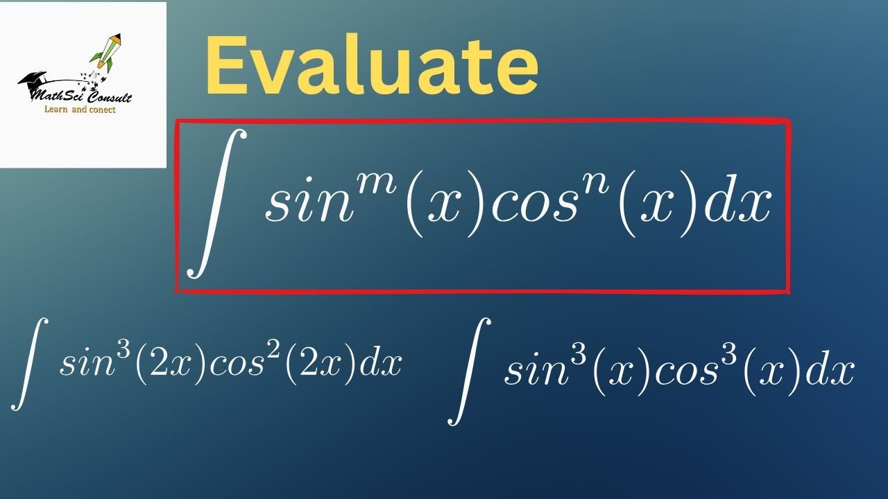 Calculus II | trigonometric Integral |Lesson 3 - YouTube
