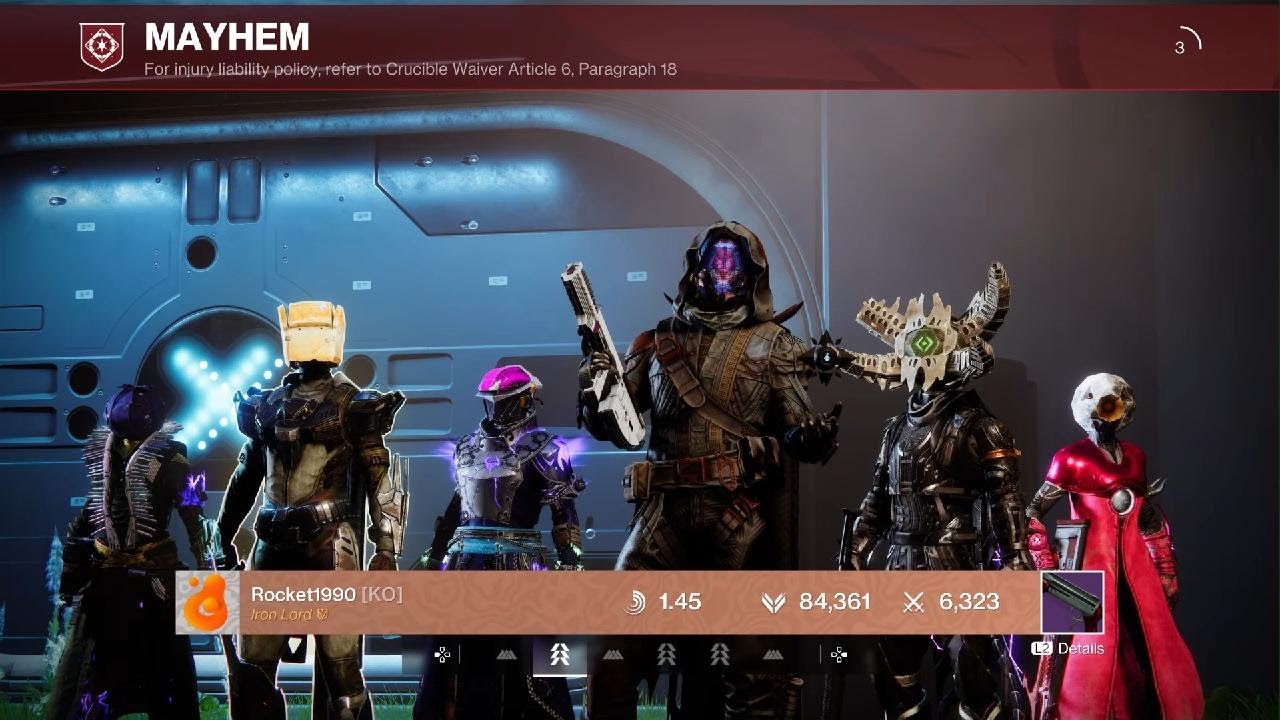 Destiny 2 mayhem game - YouTube