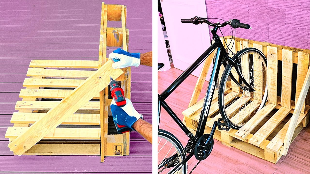 TRANSFORMA TARIMAS VIEJAS EN MUEBLES NUEVOS con REPARACIÓN EN 5 MINUTOS ...