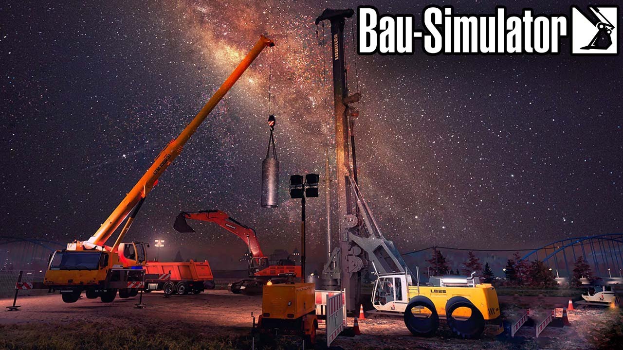 Construction Simulator Gamescom Gameplay & Interview | Bau Simulator ...