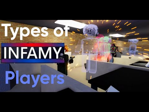 Types Of Roblox infamy Players - YouTube