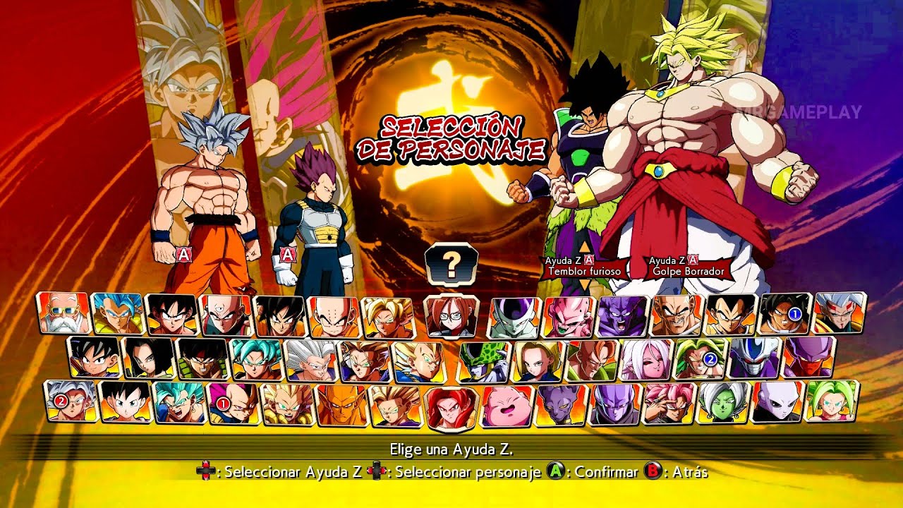 Dragon Ball FighterZ - Doctrinas vs Super Saiyans Legendarios - YouTube